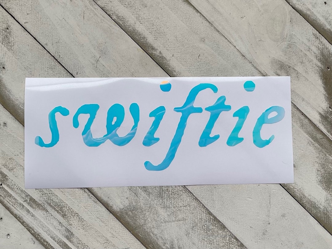 Swiftie Vinyl Decal Taylor Swift Decal - Etsy