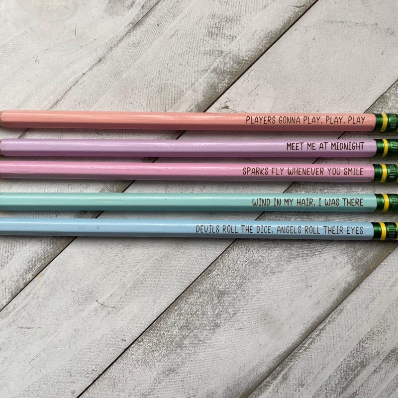 Inspired Pencil - Etsy