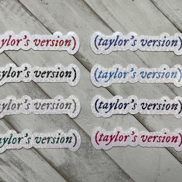 Taylor’s Version Decal - Etsy