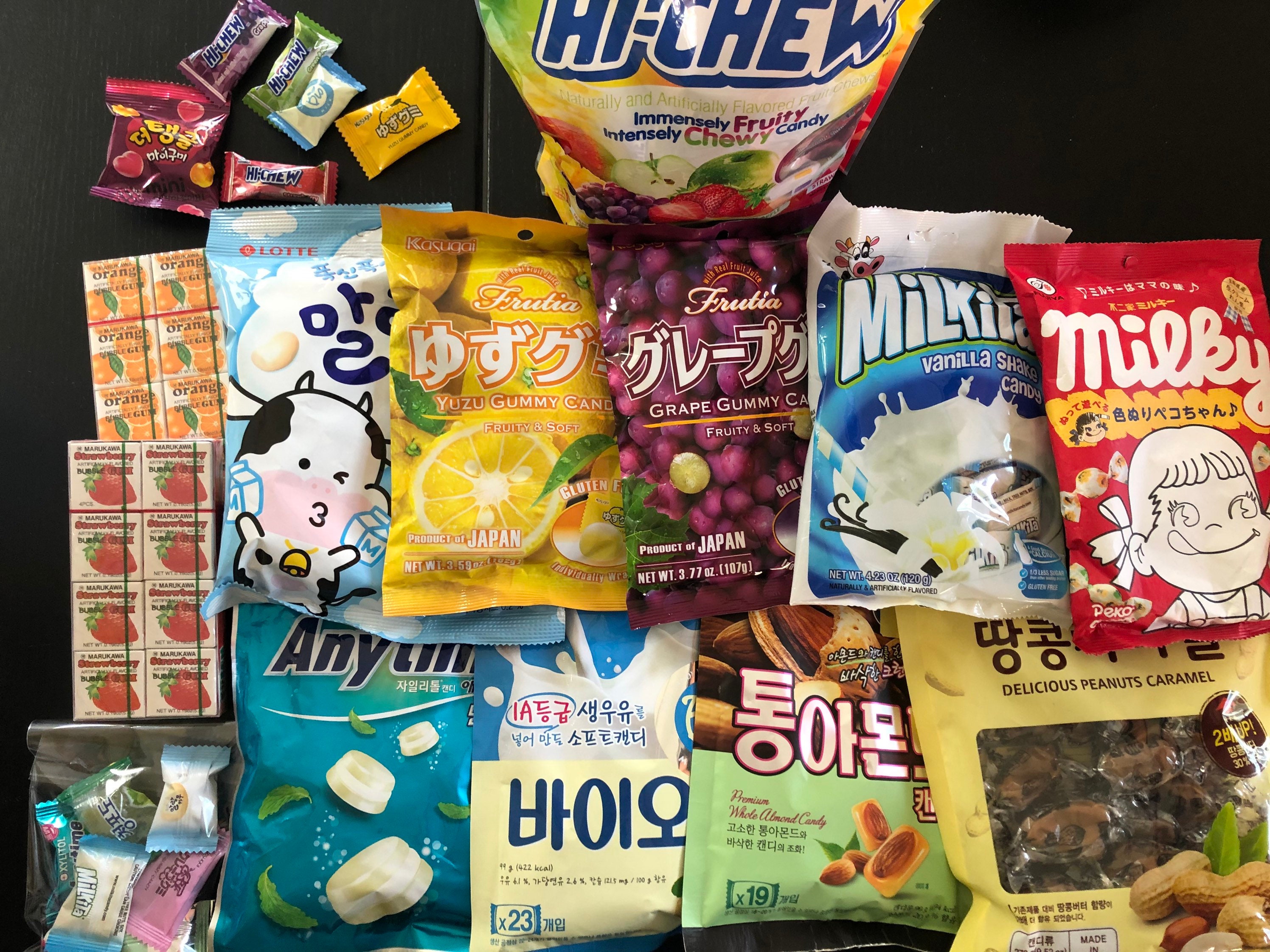 Asia Candy&Gummy Variety Pack / Korea Candy / Japan Candy / | Etsy