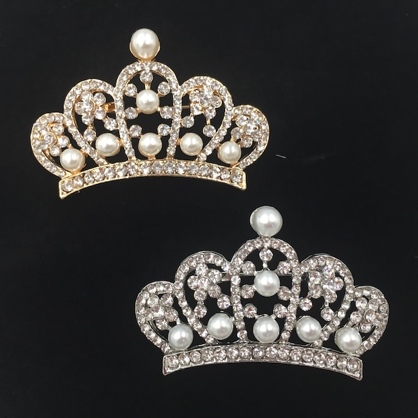 Crown Pin - Etsy