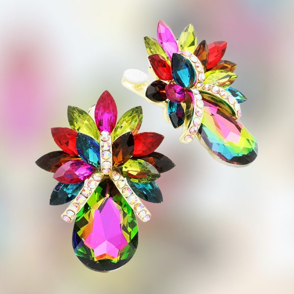 Multi Color Earrings - Etsy