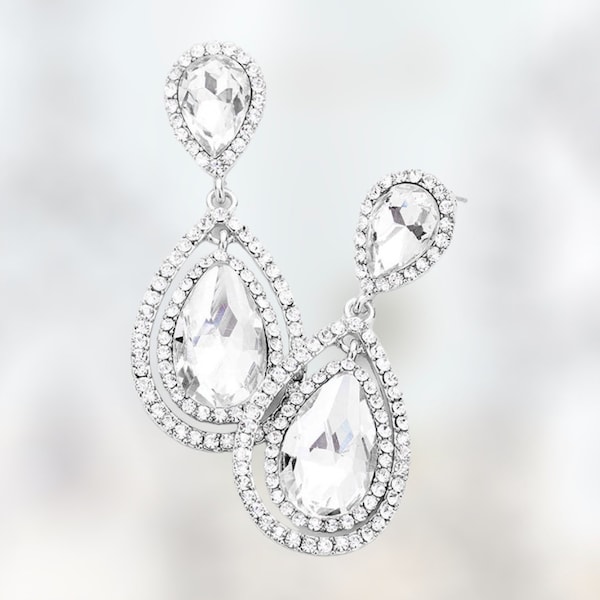 Pageant Prom Earrings - Etsy