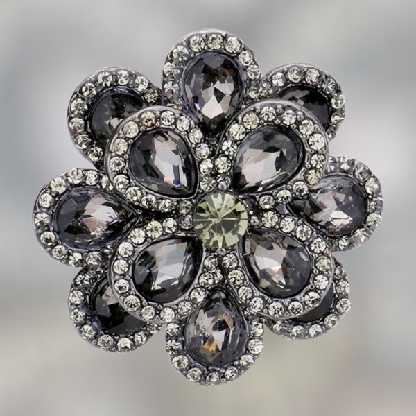 Rhinestone Stretch Ring - Etsy