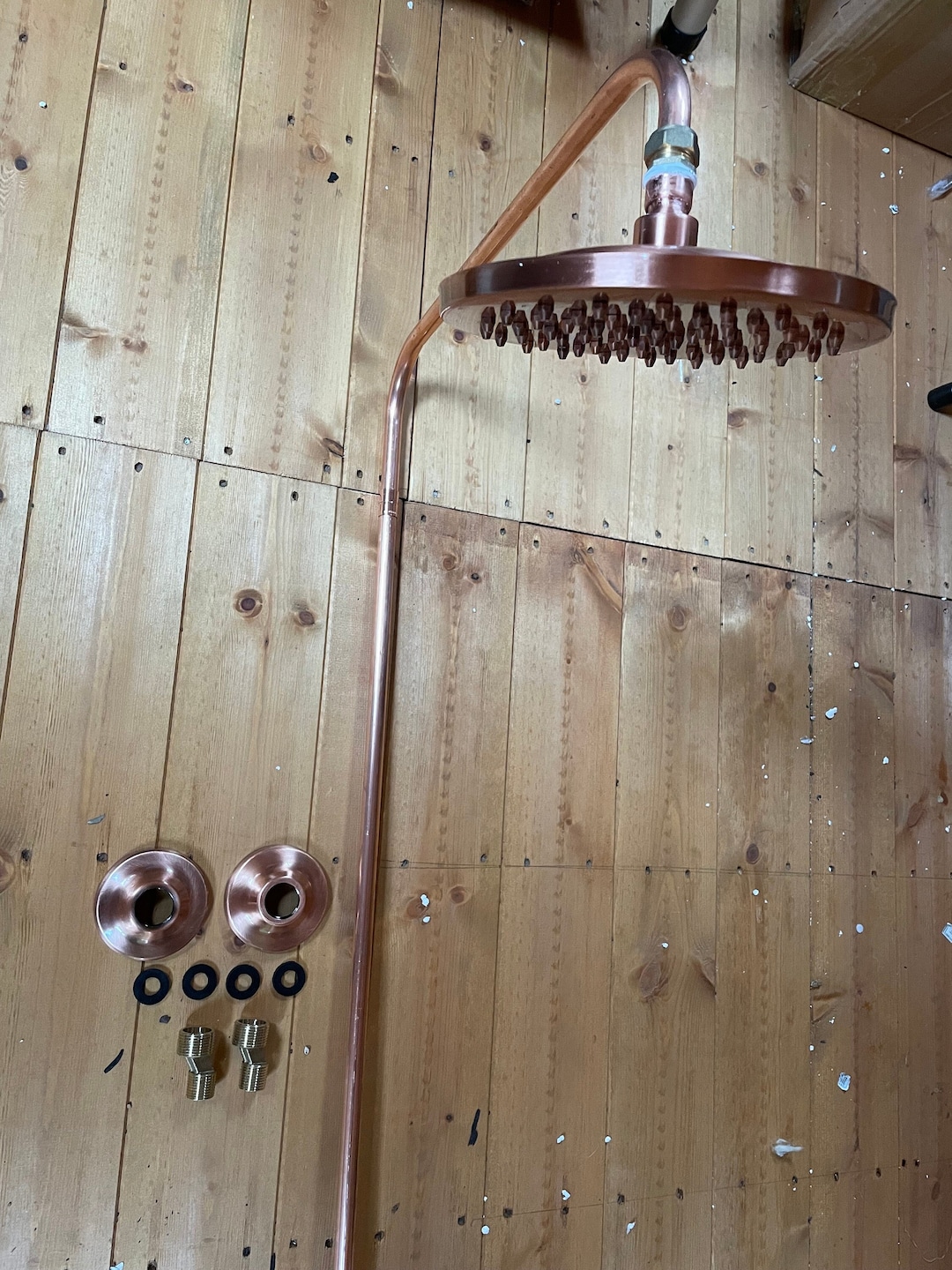 Copper Mixer Shower Kit - Etsy