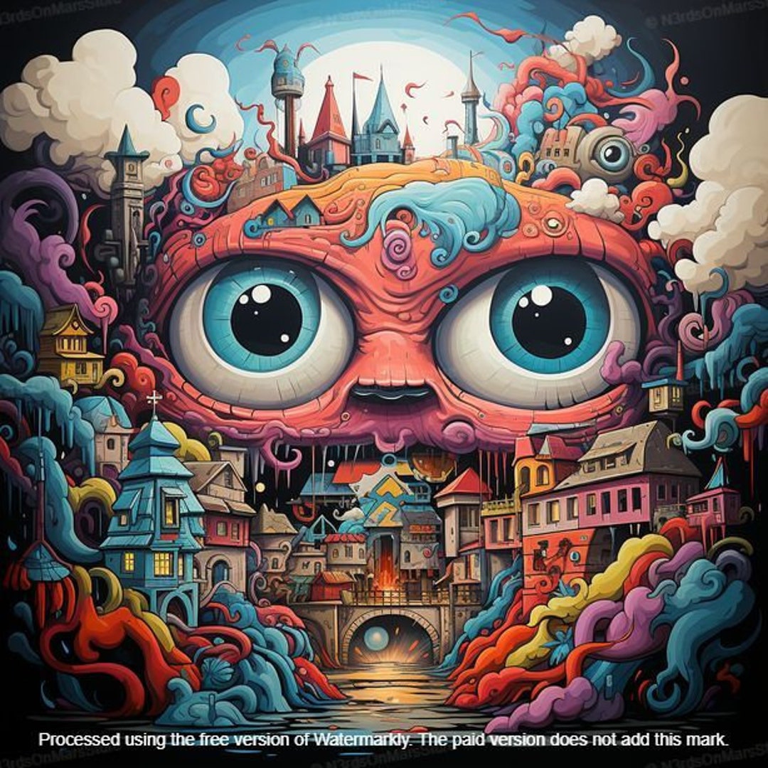 Clowntown V1 limited Edition Lowbrow Art, Weird Art, Pop Surrealism ...