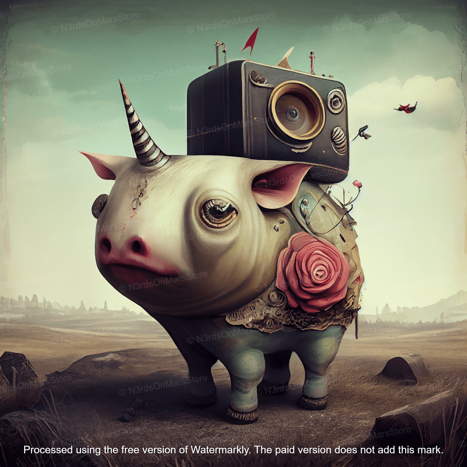 Feelings Limited Edition (50 Pieces) - Lowbrow Art, Surrealism Art ...