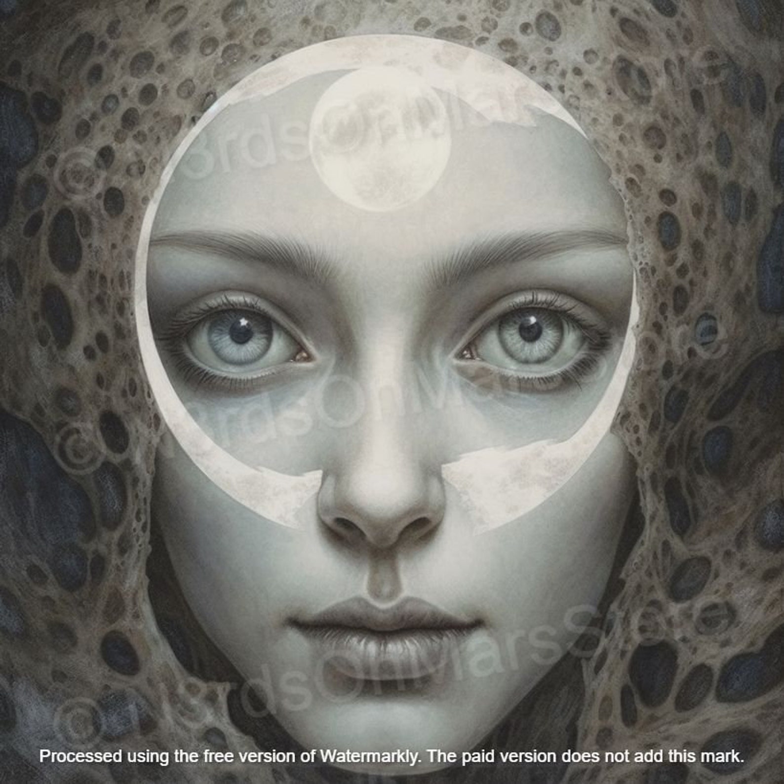 Your Moon Eyes - Limited Edition, Low Brow, Printable Art, Pop ...