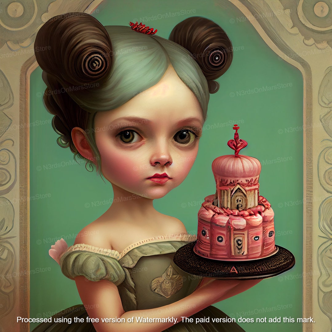 Happy Birthday - Limited Edition, Lowbrow Art, Surrealism Art Print ...
