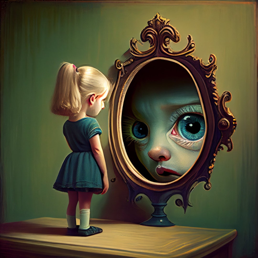 What I Really See Limited Edition Low Brow Printable Art - Etsy