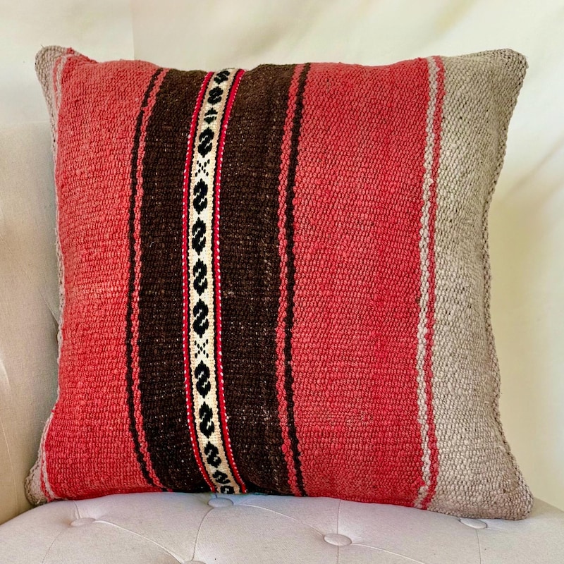 Handwoven Peruvian Pillow - Etsy