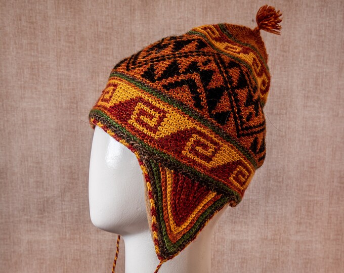 Alpaca Chullo UNISEX - Handmade - Soft Chullo - Winter Chullo ...