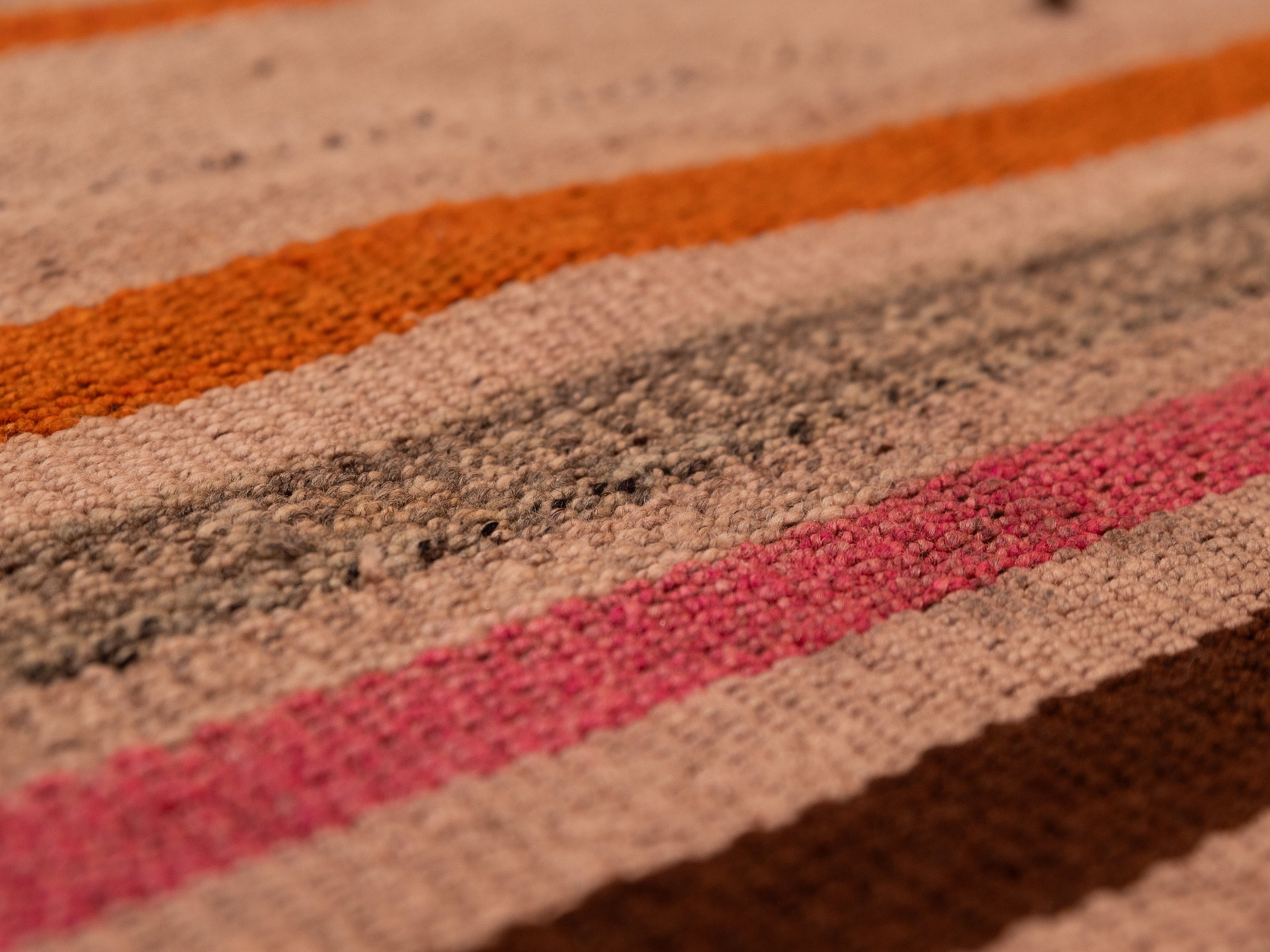 Authentic Peruvian Rug Frazada Peru Blanket Stripes Wool Blanket Sheep ...