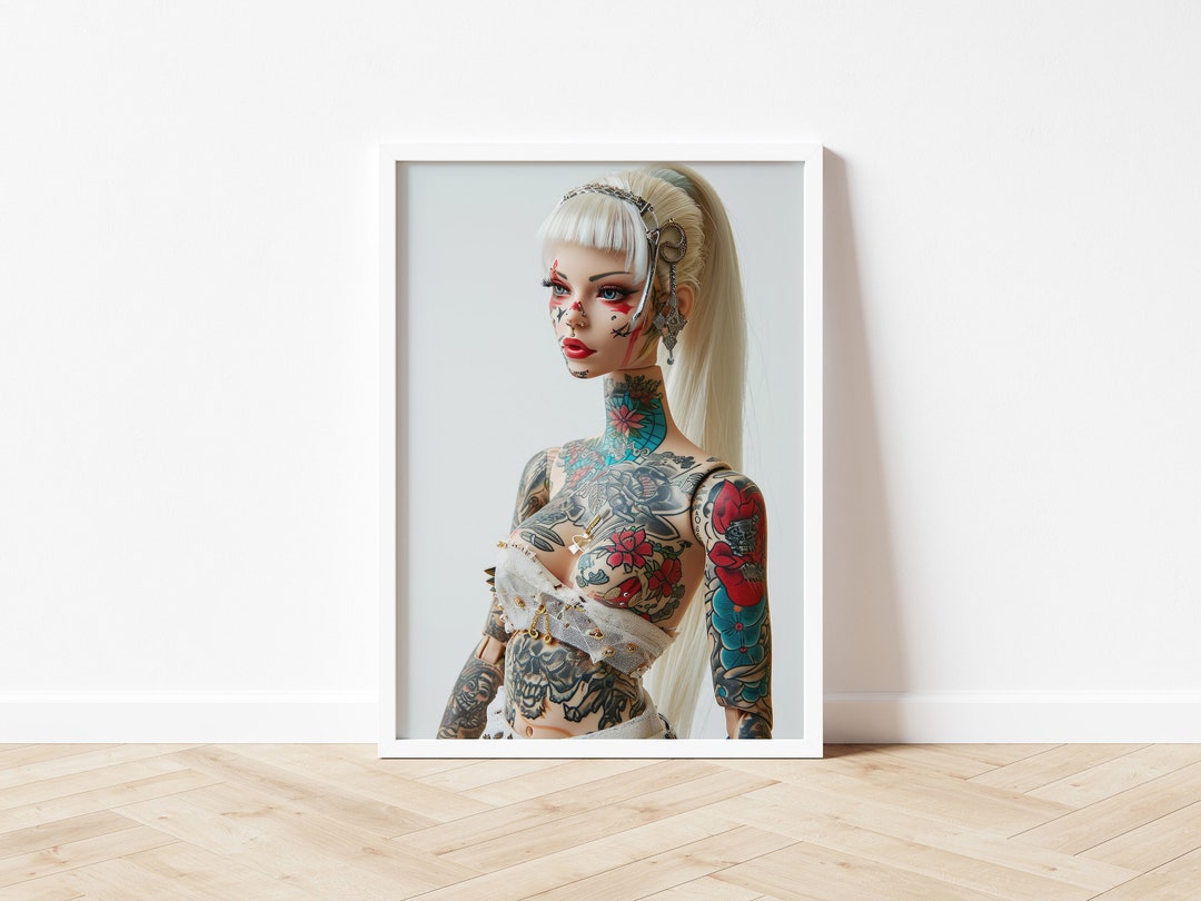 Alternative Barbie Image - 210:297 Ratio (A1, A2, A3, A4, 7x5) Digital ...