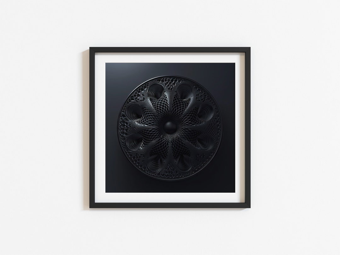 Cymatics Digital Artwork for Download Square - Etsy