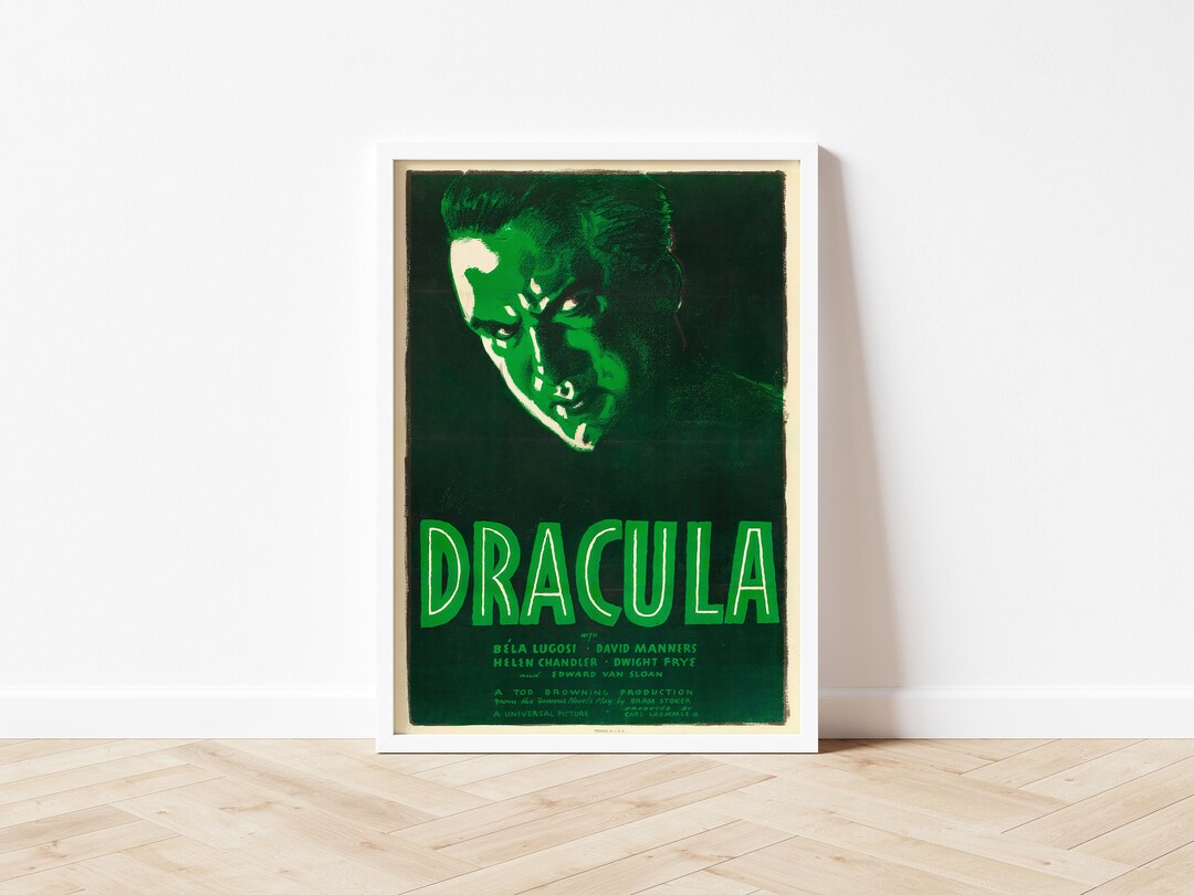 Dracula Poster 1938 - A3/a4/7x5 Unframed Print - Etsy
