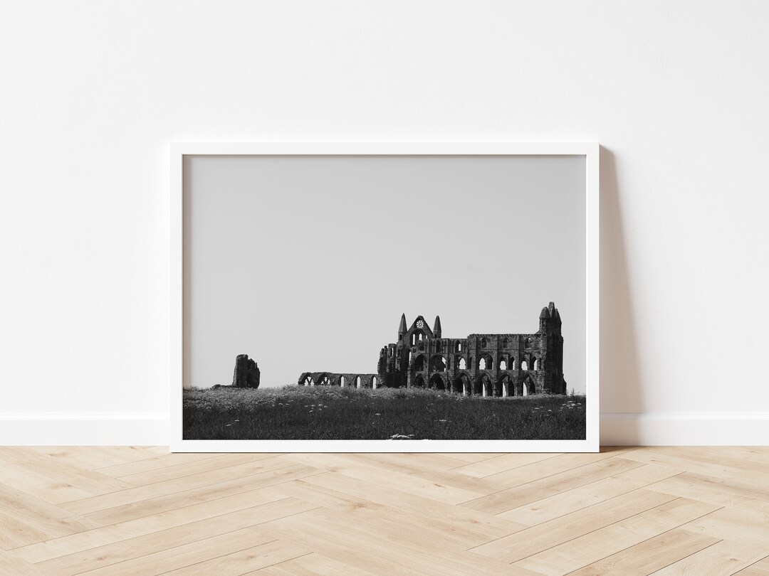 Whitby Abbey A3/A4 Unframed Print - Etsy