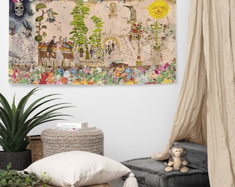 Midsommar Movie Opening Scene Mural Poster Print Reproduction 13 X 19 ...