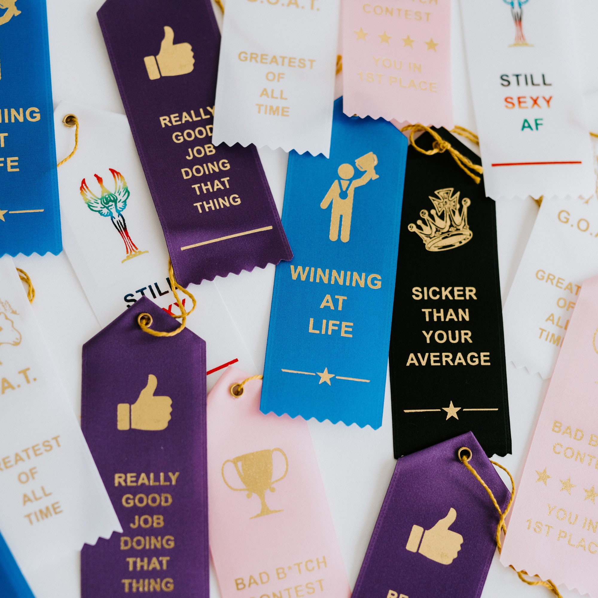 G.o.a.t.-greatest of All Time Award Ribbon - Etsy
