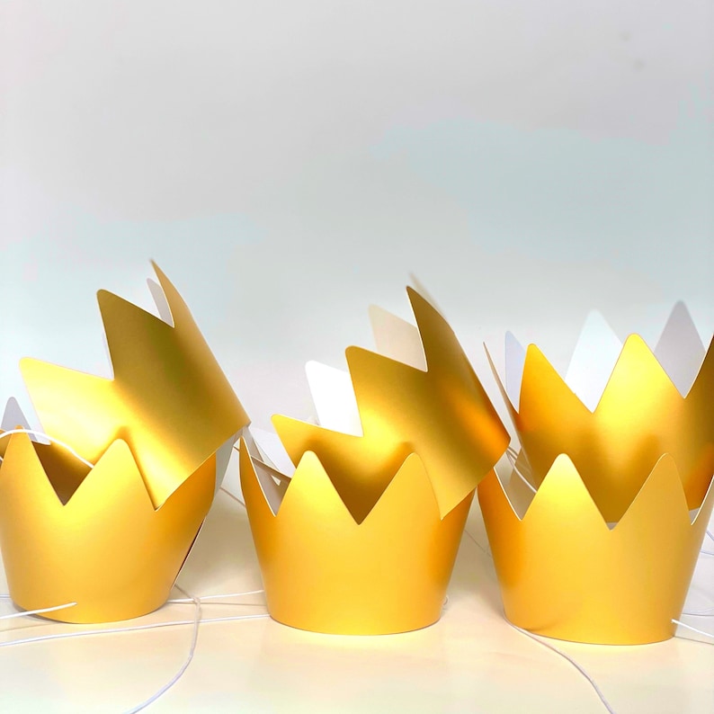 Mini Party Crown SVG: DIY Birthday Crown Template (digital Download) - Etsy