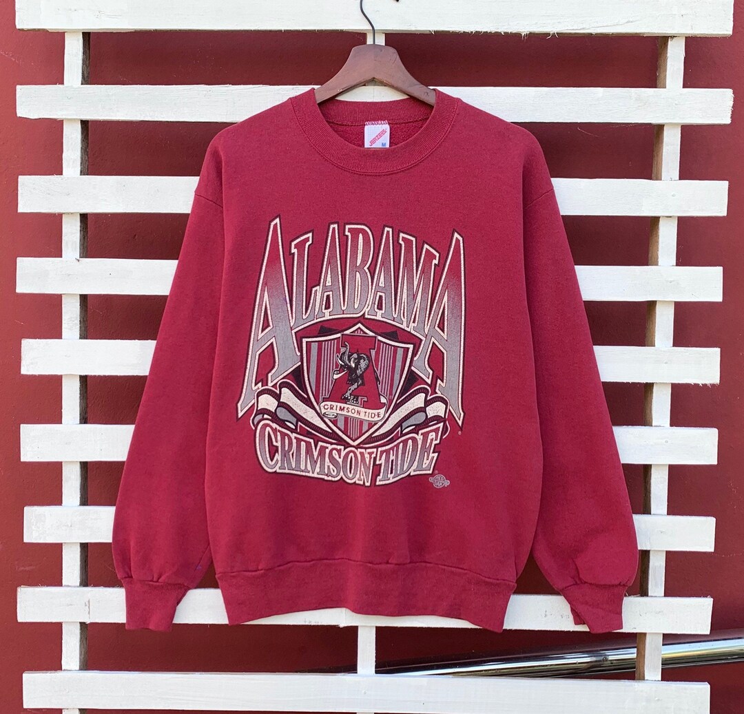 Rare! Vintage 1990s JERZEES University of Alabama Crimson Tide Crewneck ...