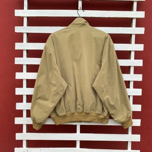 Rare! Vintage LANVIN GOLF Check Reversible Bomber Jacket Vintage Luxury ...