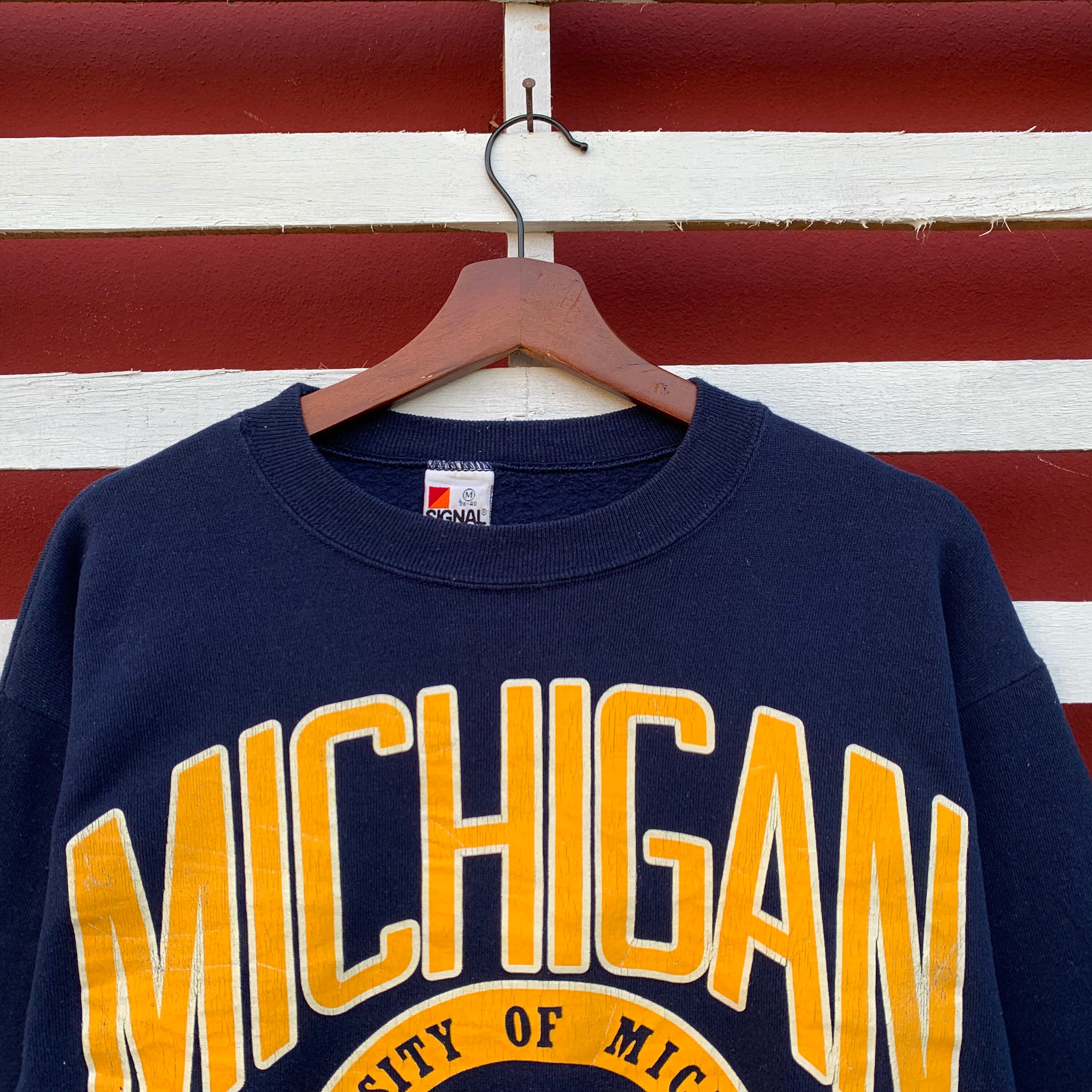 Rare Vintage 1990s SIGNAL University of Michigan Wolverines - Etsy