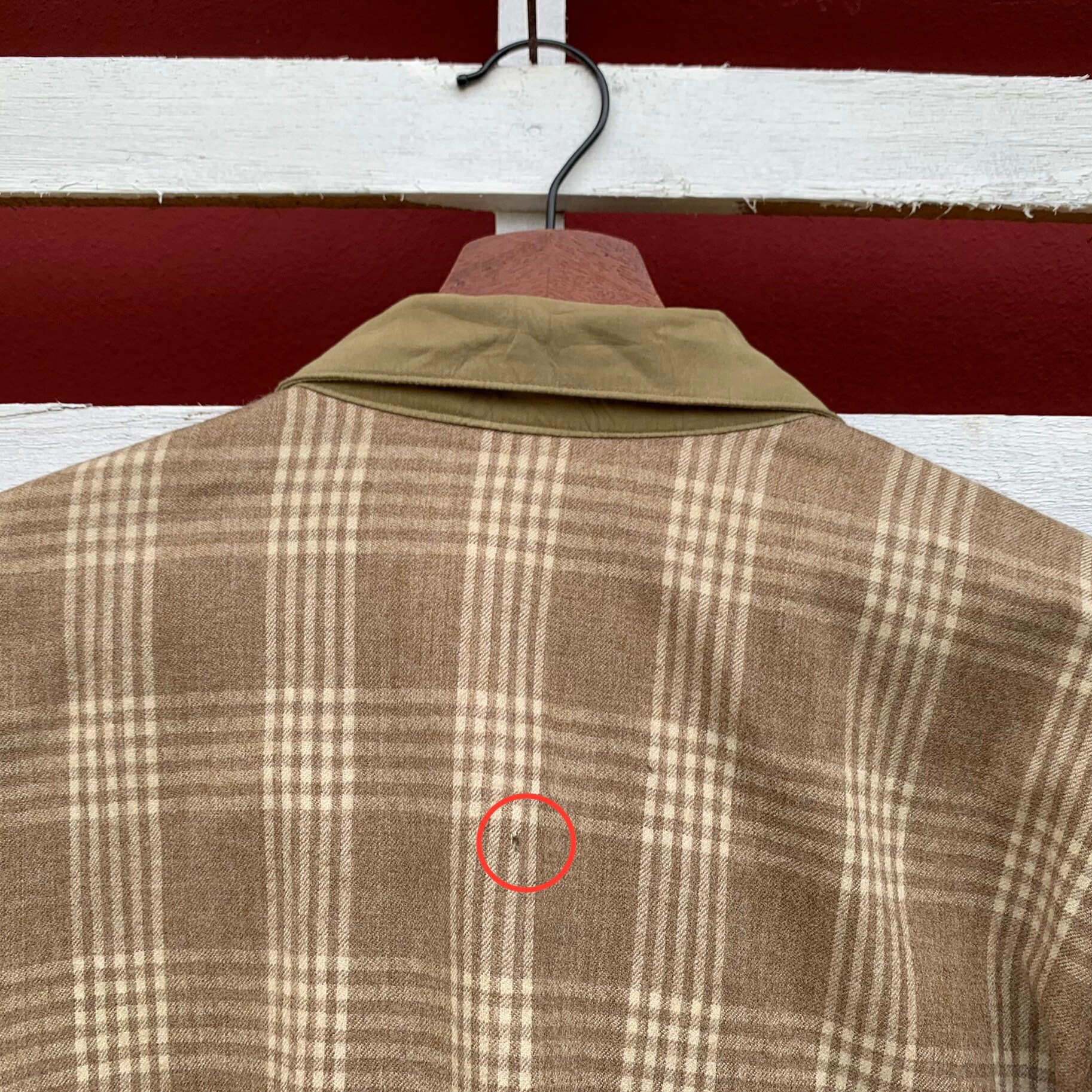 Rare! Vintage LANVIN GOLF Check Reversible Bomber Jacket Vintage Luxury ...