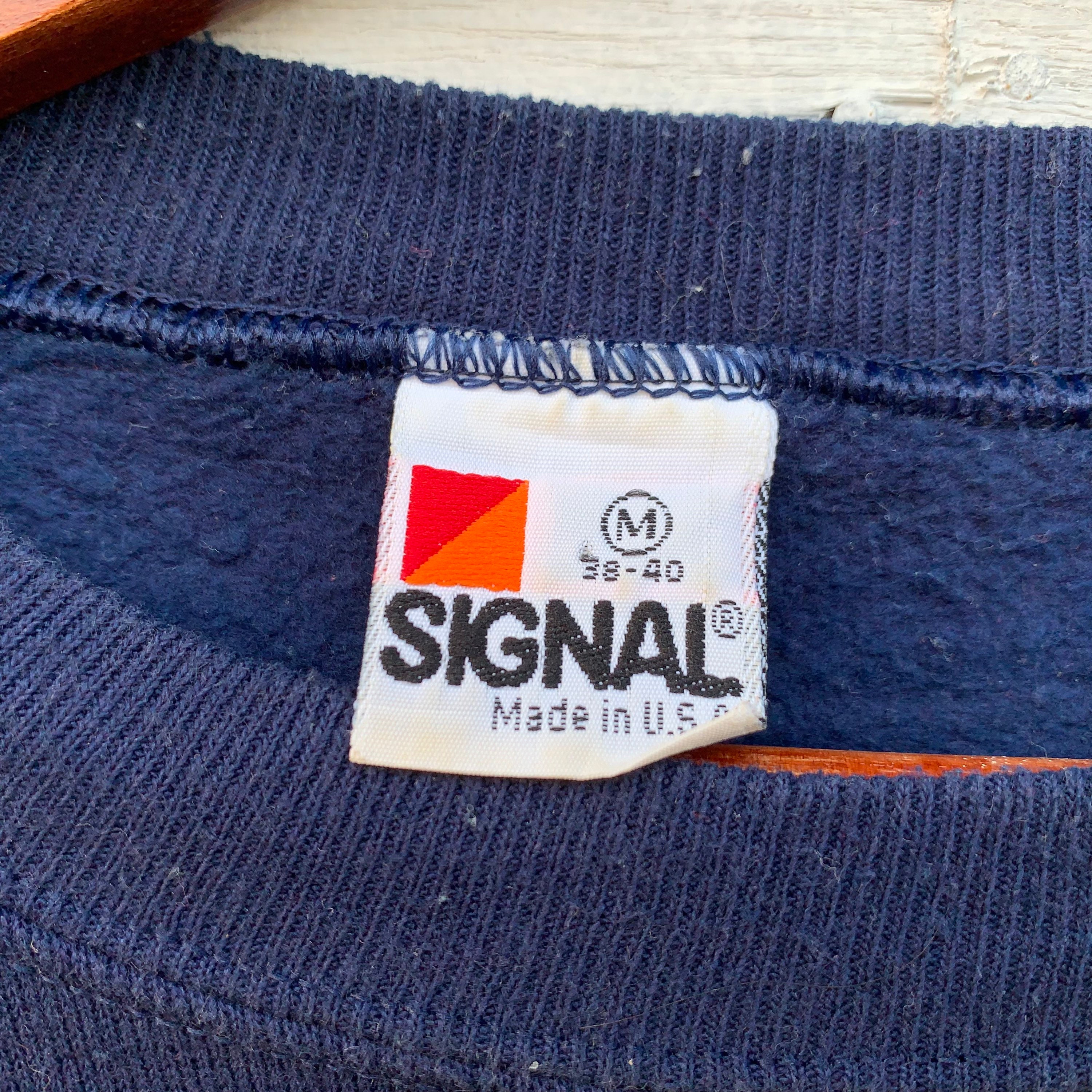 Rare! Vintage 1990s SIGNAL University of Michigan Wolverines Crewneck ...