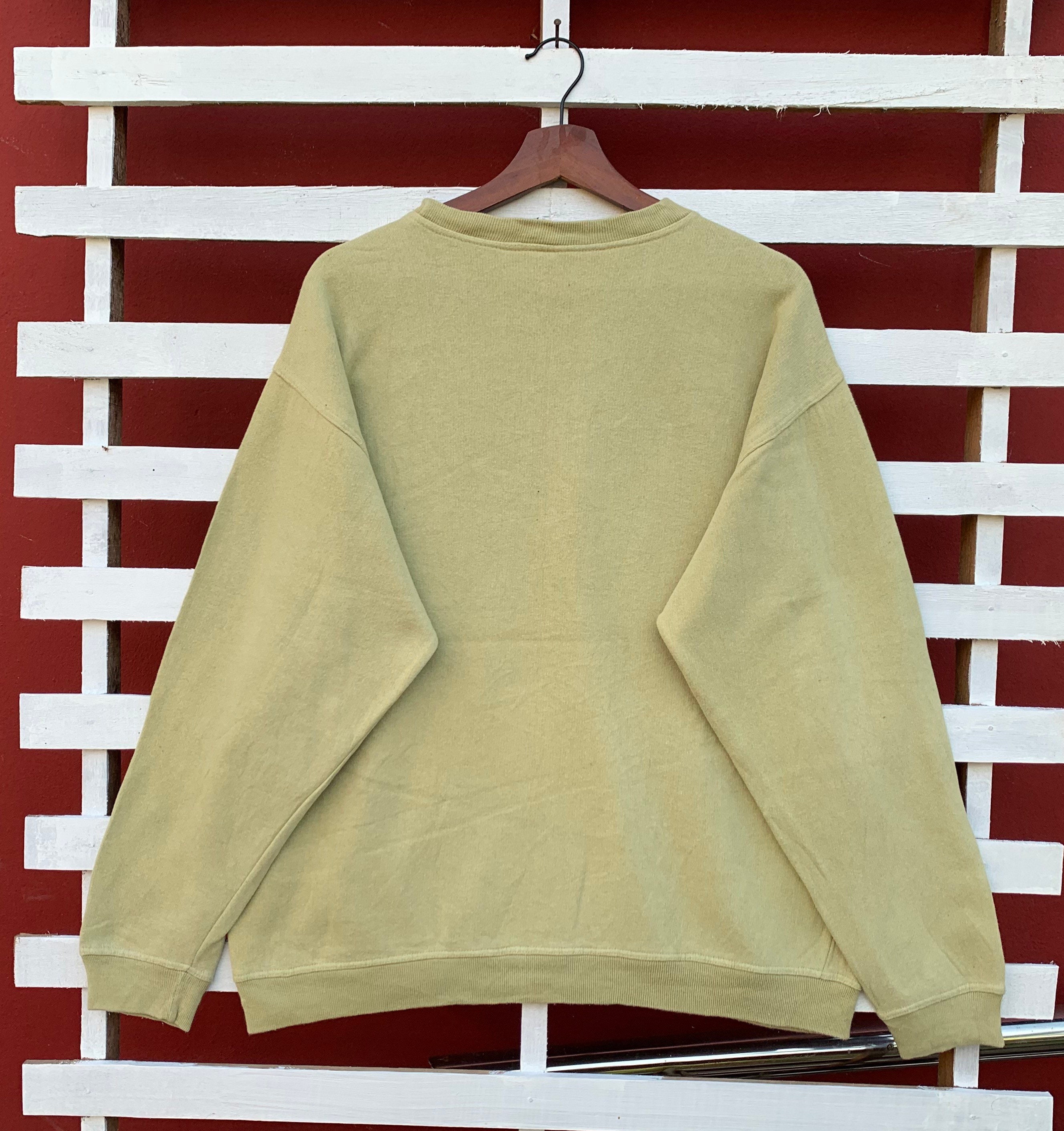 Rare! Vintage 1990s MCM Otc Europe Maps Crewneck Sweatshirt Big Logo ...