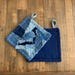 Upcycled Denim Potholders. Oven Mitts. Kettle Holders. - Etsy
