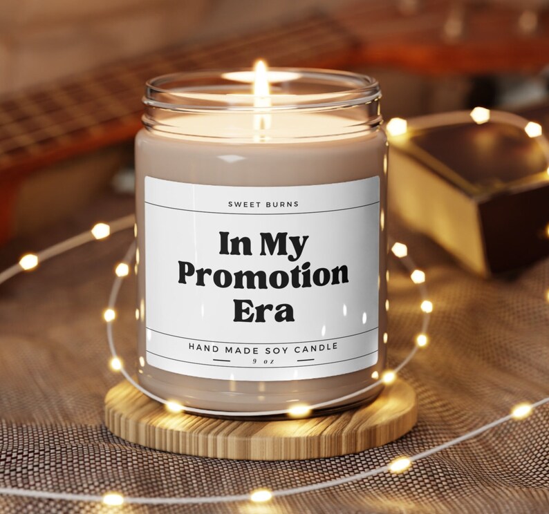 In My Promotion Era Candle Promotion Gift for Her Promoted - Etsy