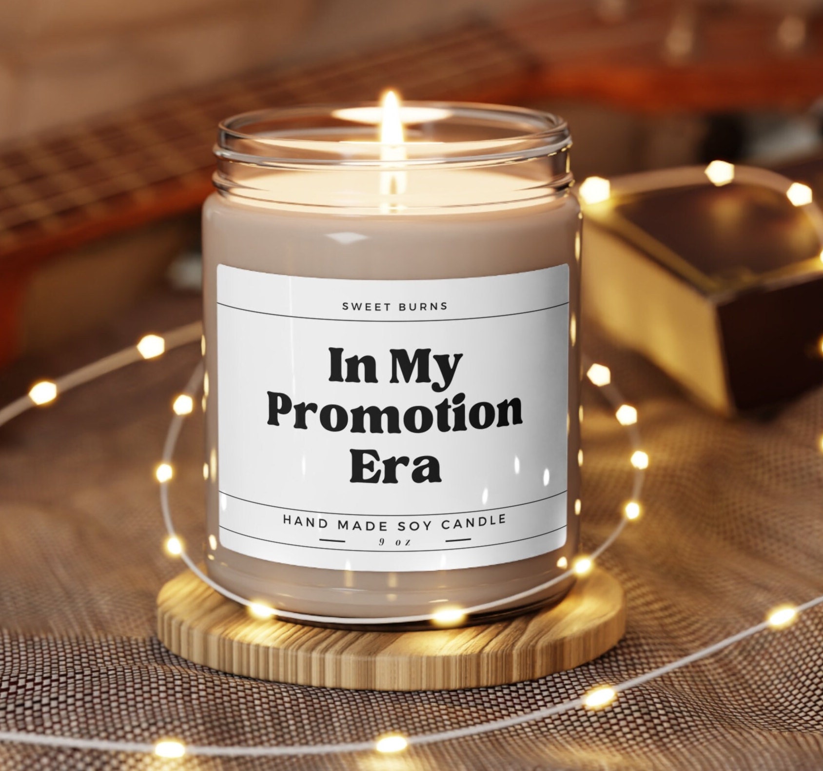 In My Promotion Era Candle, Promotion Gift for Her, Promoted Girlfriend ...