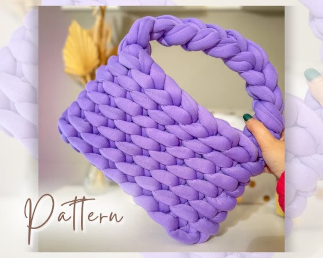 Pattern Crochet Bag , Fall Bag Crochet Pattern , Summer Bag Crochet ...