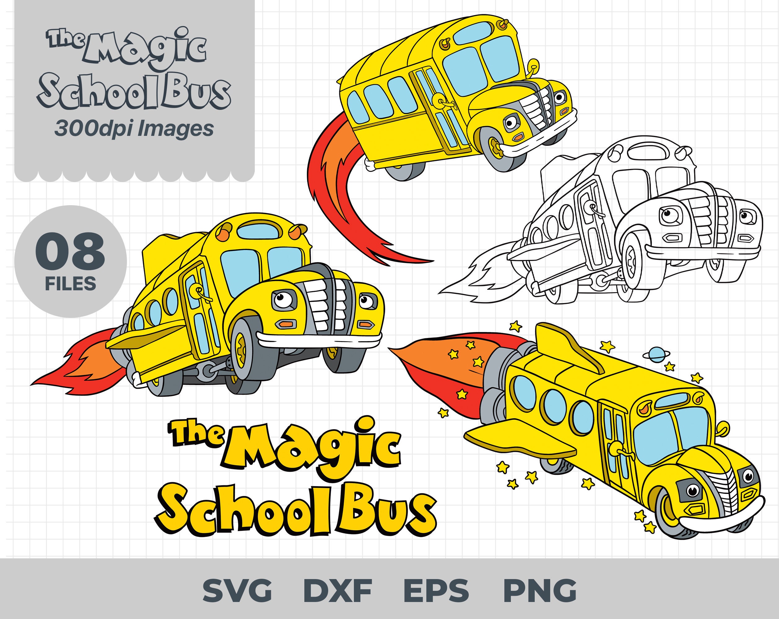 Magic School Bus Svg magic-school-bus-svg