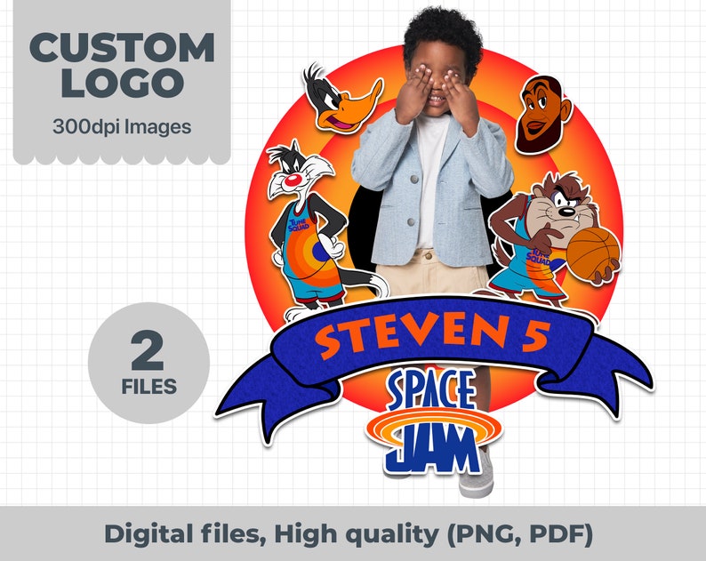 Space Jam 2 Personalized A New Legacy Space Jam 2 PNG Space | Etsy