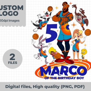 Space Jam 2 Personalized A New Legacy Space Jam 2 PNG Space | Etsy