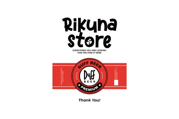 Duff beer svg Logo duff svg Homer simpsons svg The simpsons duff beer ...