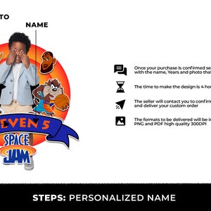 Space Jam 2 Personalized A New Legacy Space Jam 2 PNG Space | Etsy