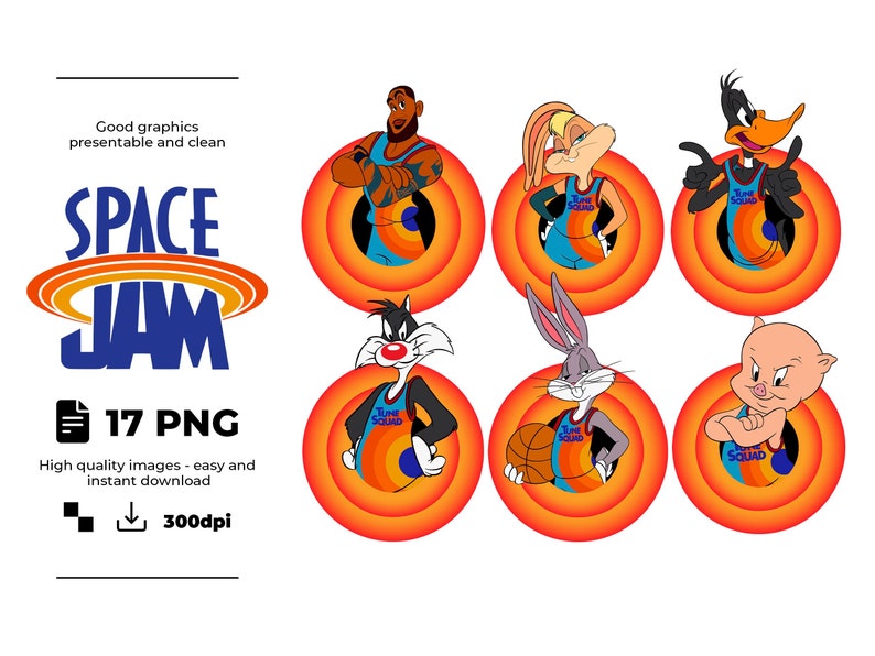 SPACE JAM A new legacy Space Jam 2 PNG Space Jam 2 | Etsy