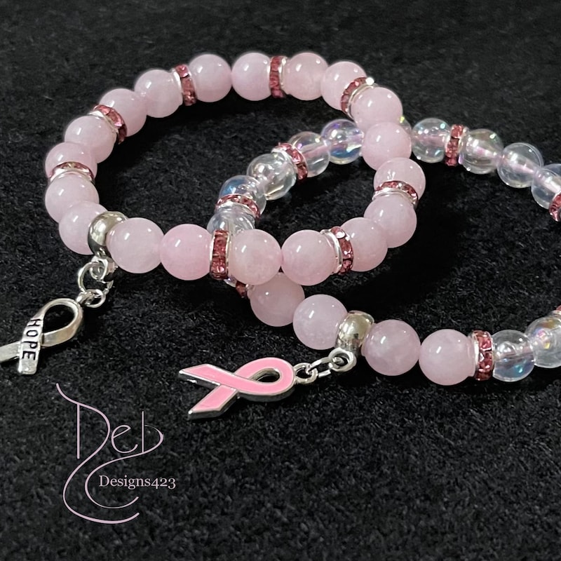 Breast Cancer Bracelet - Etsy