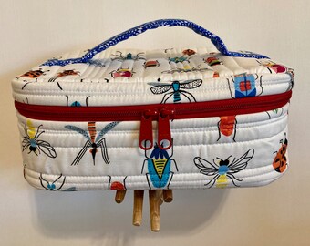 Quilted Train Case - Etsy