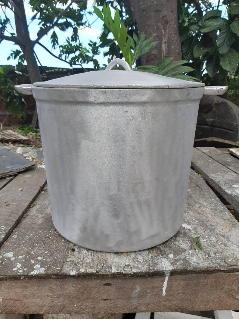 100% Jamaican made Big Dutch Pot/ Earthenware/ Dutchie | Etsy