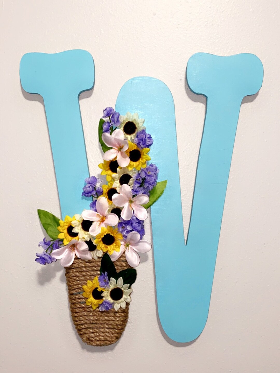 Large Painted Letters - Etsy