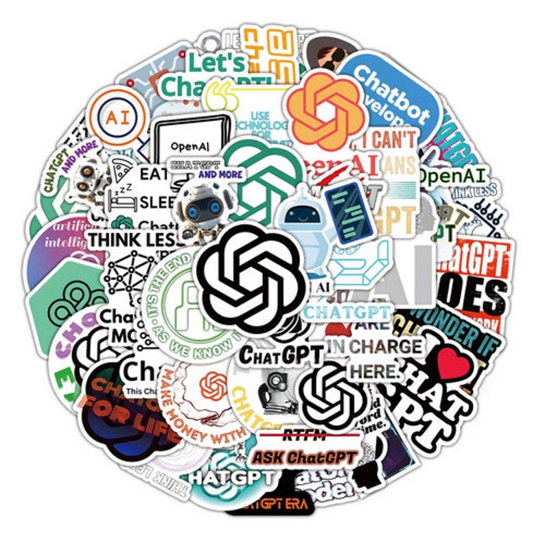 Chat Gpt-stickers AI Chat Gpt-programmeurstickers Chat - Etsy Nederland
