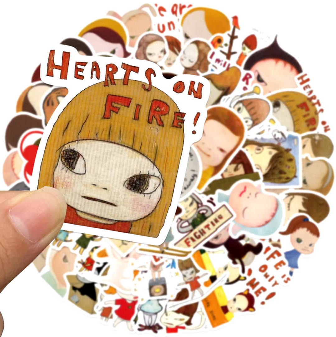 Yoshitomo Nara Sticker | 10/30/50pcs Yoshitomo Sticker | Nara Yoshitomo ...