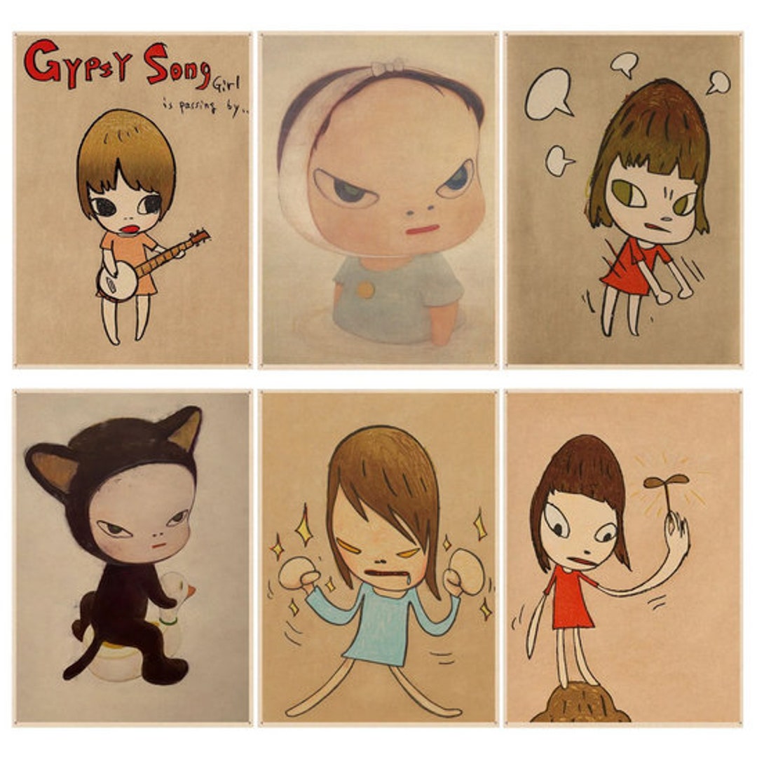 Yoshitomo Posterss Nara Yoshitomo Posterss Yoshitomo Decal Posterss ...