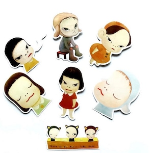 Yoshitomo Stickers | Nara Yoshitomo Stickers | Yoshitomo Decal Stickers ...