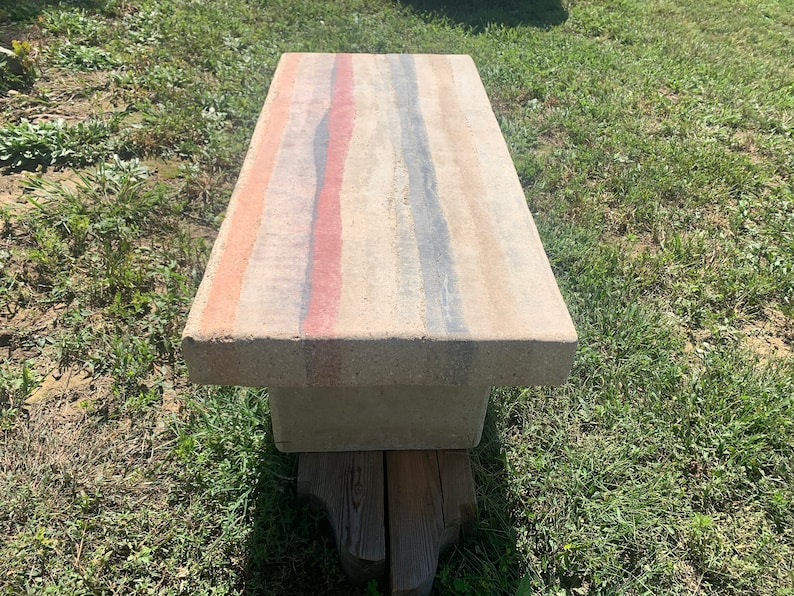 Rammed Earth Coffee Table - Modern, Earth Concrete. Indoor/outdoor.. - Etsy