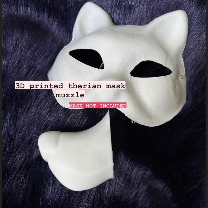 Waterproof Therian Mask Base - Etsy